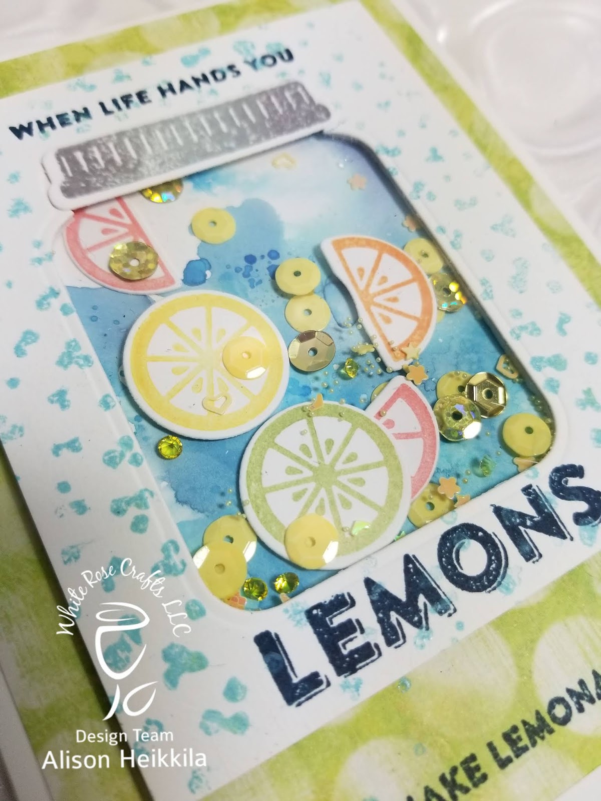White Rose Crafts LLC Blog: Make Lemonade