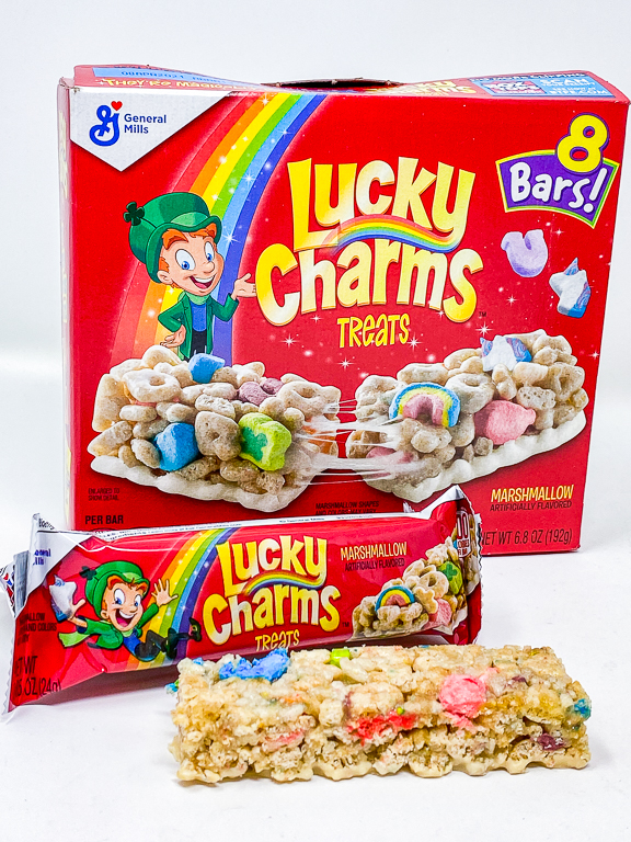 Tales of the Flowers: Saturday Morning Cereals - Lucky Charms Cereal Bars