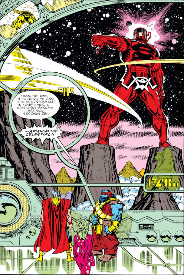 The Peerless Power of Comics!: Alone Against The Celestials!