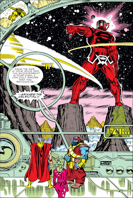 The Peerless Power of Comics!: Alone Against The Celestials!