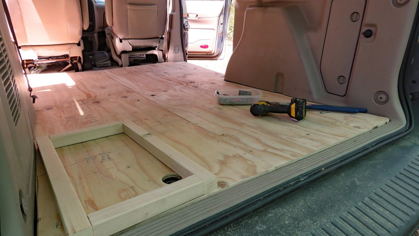 Rolling in an RV - Wheelchair Traveling......: Minivan Build Progress