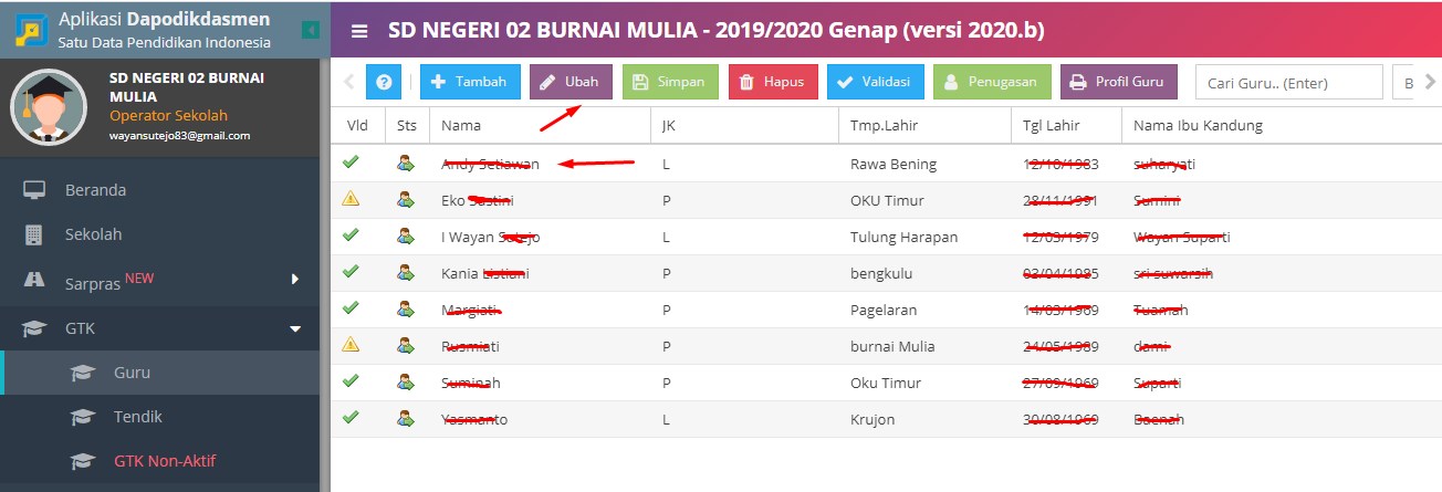 Cara Mudah Membuat Akun PTK dan Cara Login Info GTK Menggunakan Akun ...