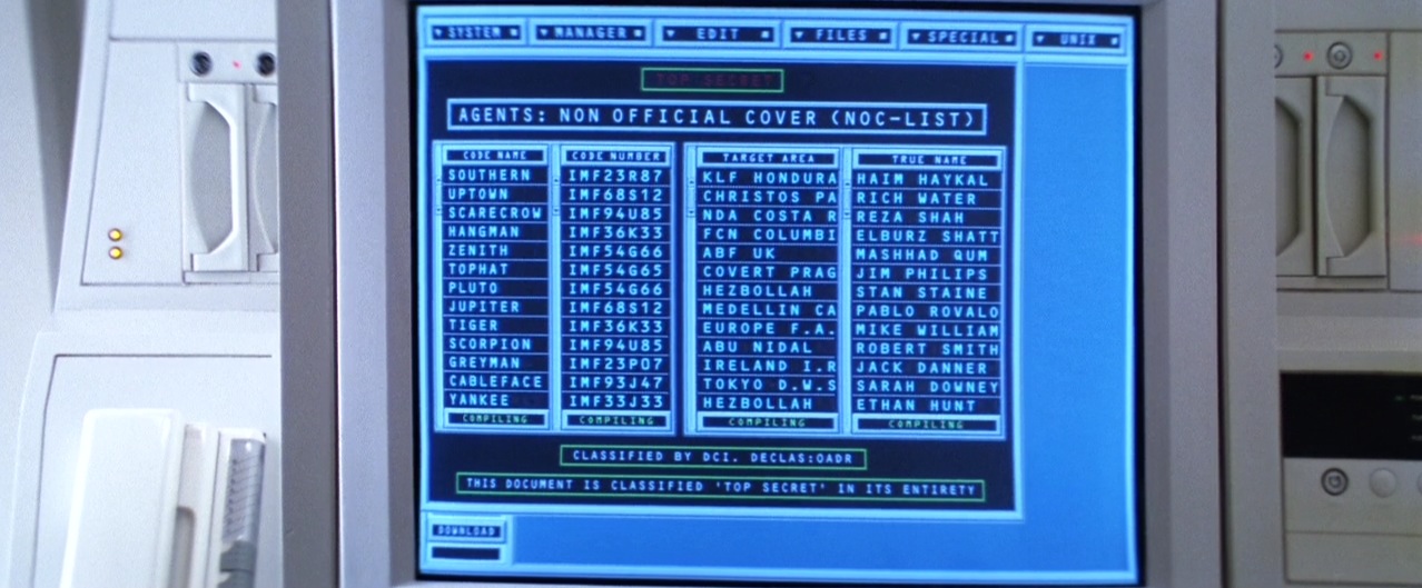 The Single-Minded Movie Blog: The Mission Impossible Visual Companion