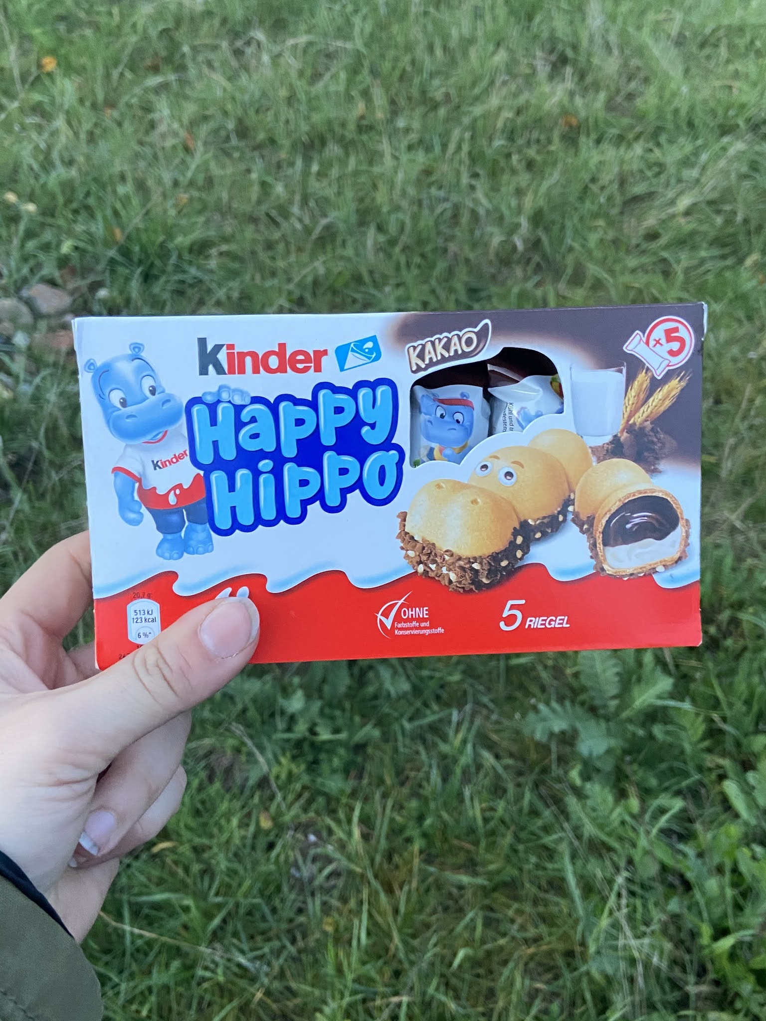 JuCheer testet: Kinder Happy Hippo Snack dank Brandsyoulove