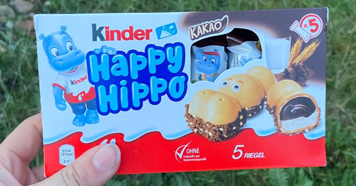 JuCheer testet: Kinder Happy Hippo Snack dank Brandsyoulove