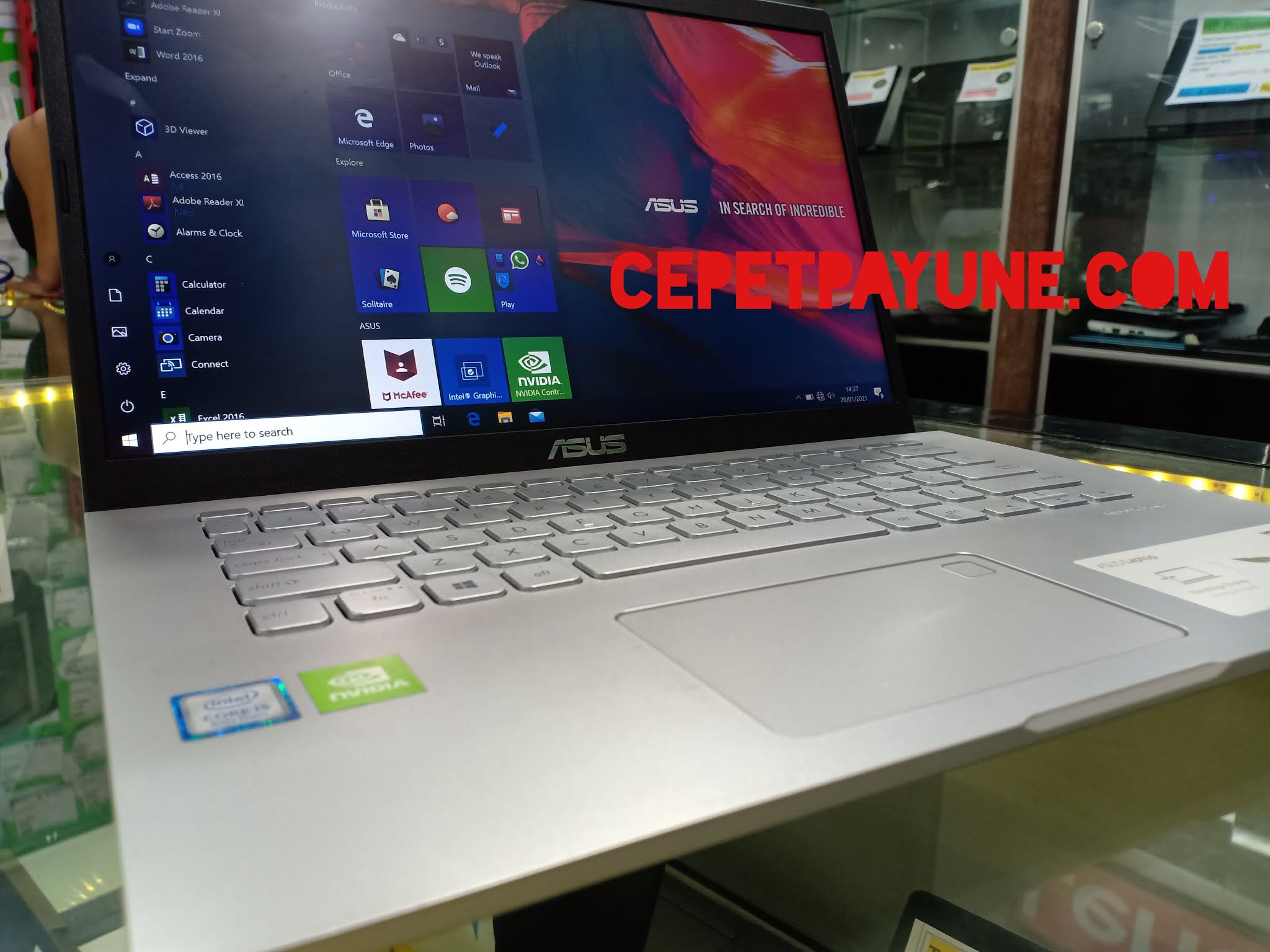Asus A409FJ core i5 8265U Ssd 512Gb Vga Nvidia Mx230 Garansi 1 Tahun - Jual Beli Laptop Semarang ...