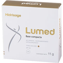 Lumed Base Compacta Tono Oscuro Crema | Medicamentos