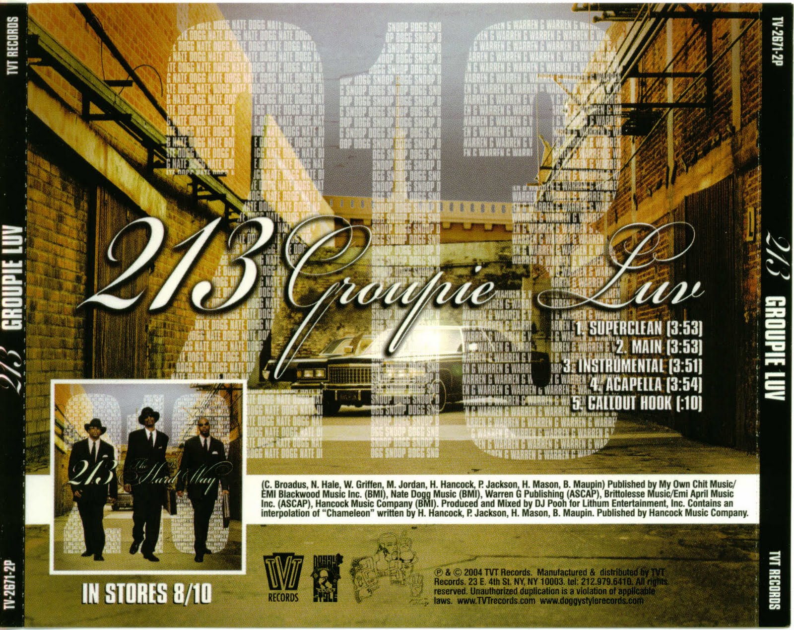 Promo, Import, Retail CD Singles & Albums: 213 - Groupie Luv - (Promo ...