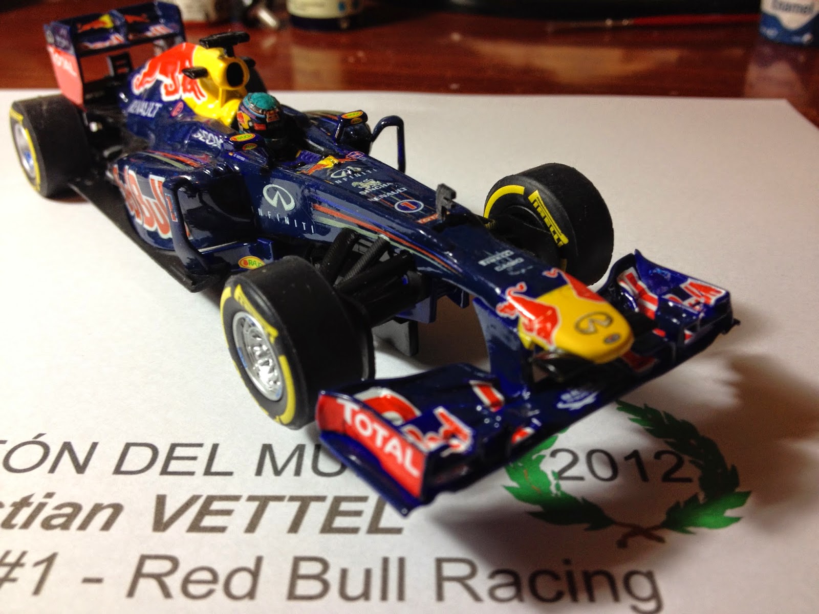 FUno (Fórmula 1 en Slot): Red Bull RB8, Campeón del mundo de 2012