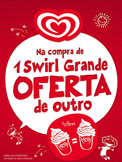 Pássaro no Telhado: Promoção Swirl Olá