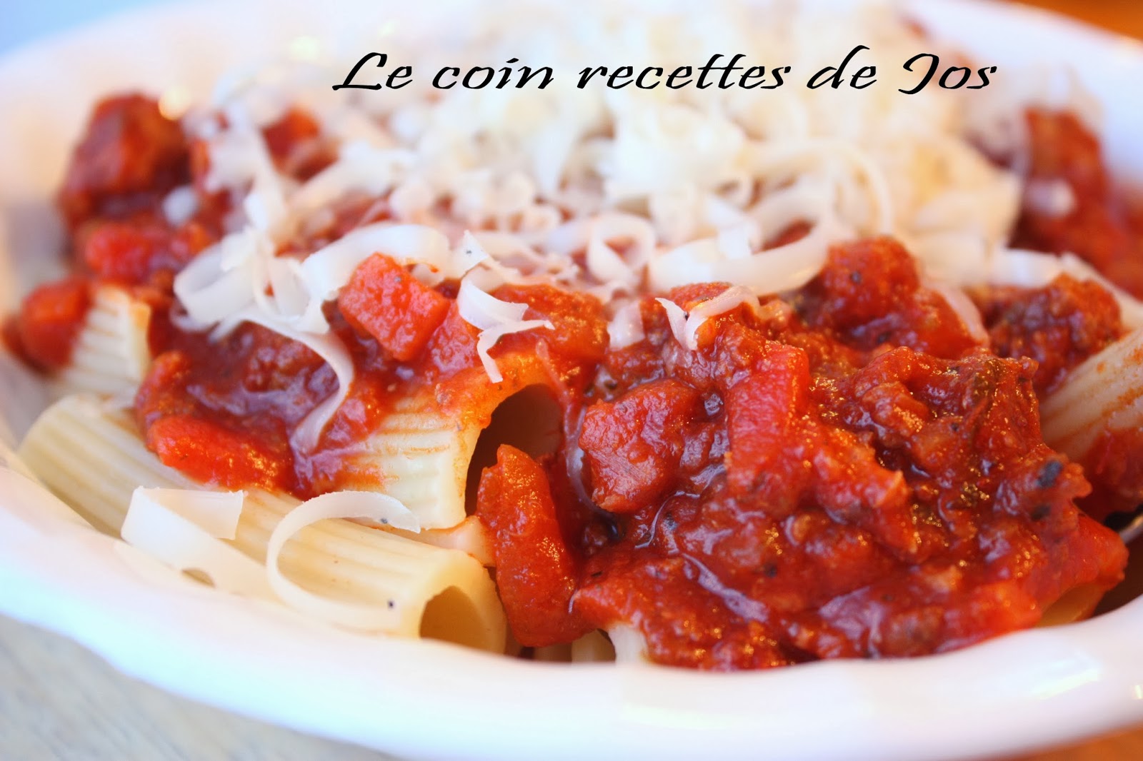 Le Coin Recettes De Jos Sauce À Spaghetti La Meilleure