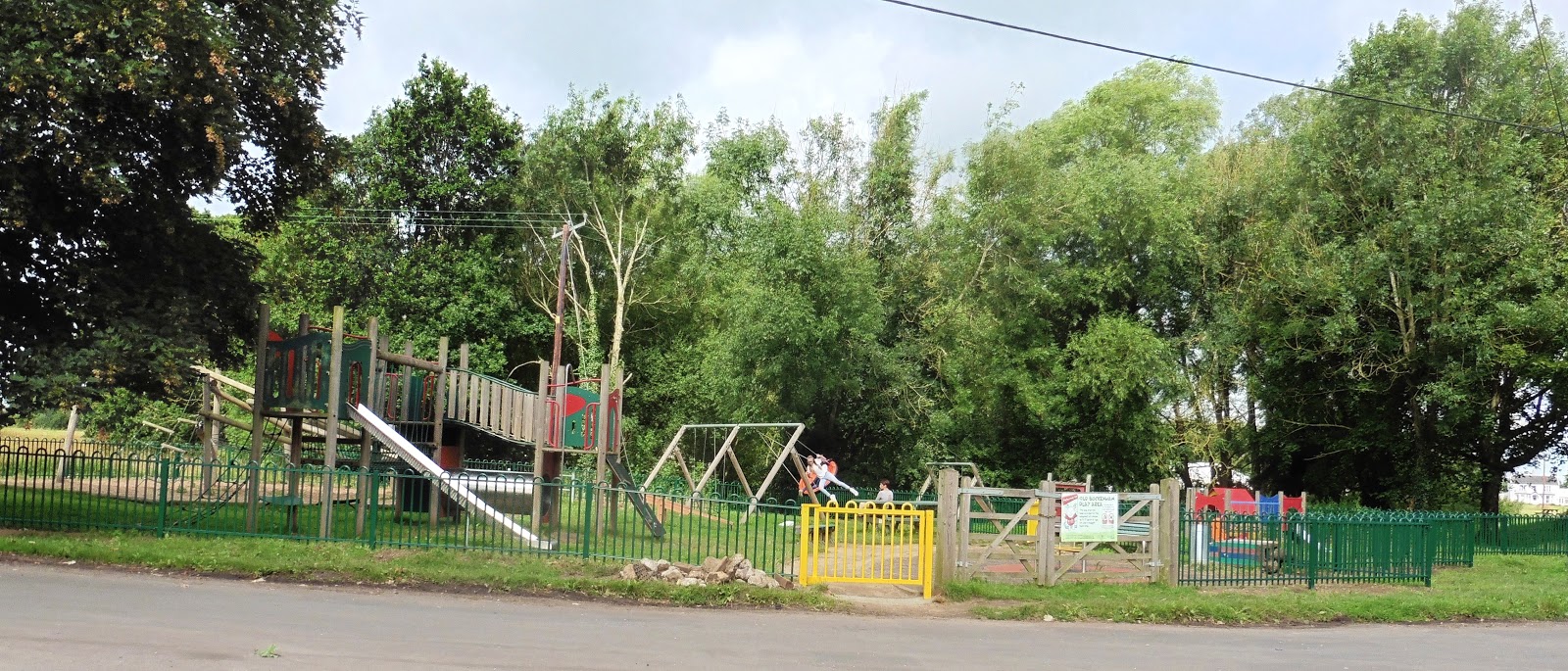 Old Buckenham blog: Play area reopens in Old Buckenham