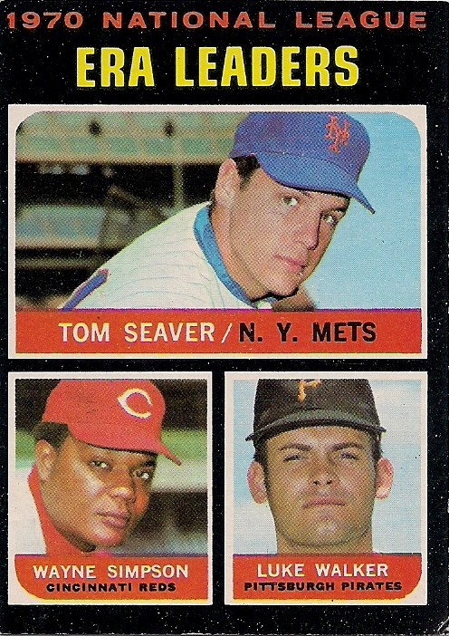 Topps 1971: no. 68 - 1970 national league era leaders