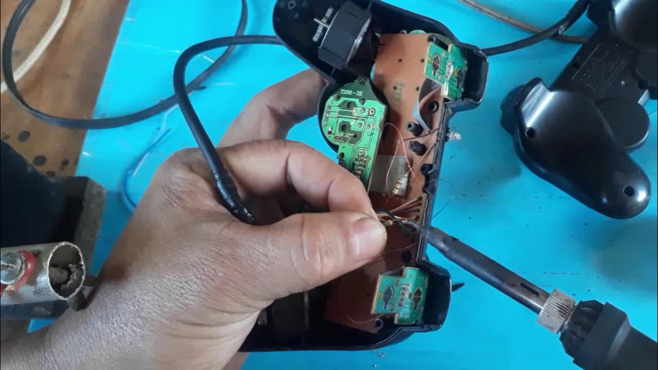 COMO PONER LED EN UN CONTROL DE PS2 /TUNEAR DS2 | LED RGB ...