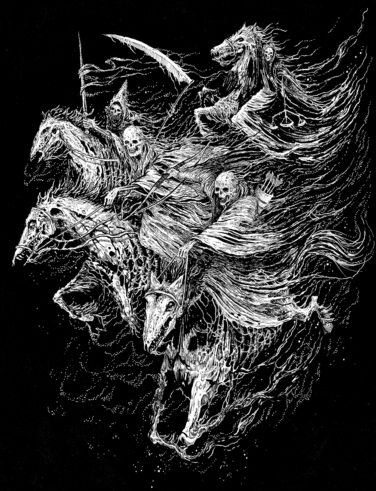 The Lair of Filth: Artist Profile with Mark Riddick - Riddickart.