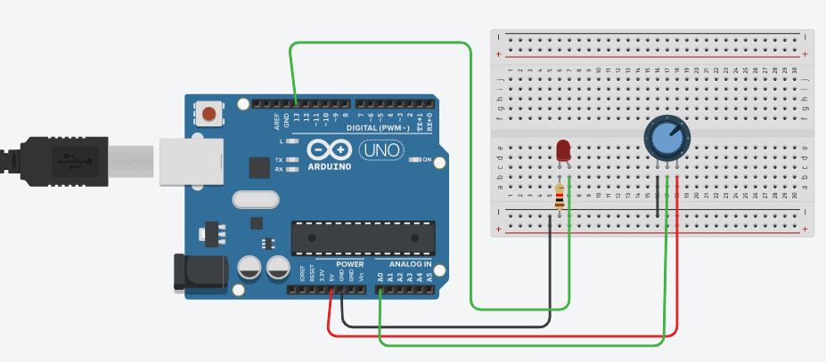 IoT Lab 8-11: Controlling Intensity of Led using Potentiometer, Traffic ...