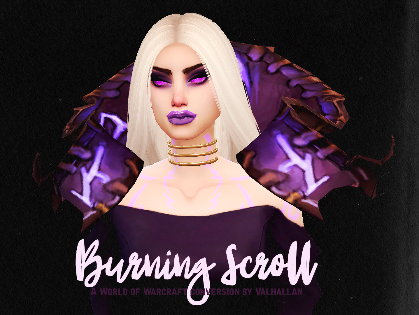 Burning Scroll: a World of Warcraft conversion by Valhallan