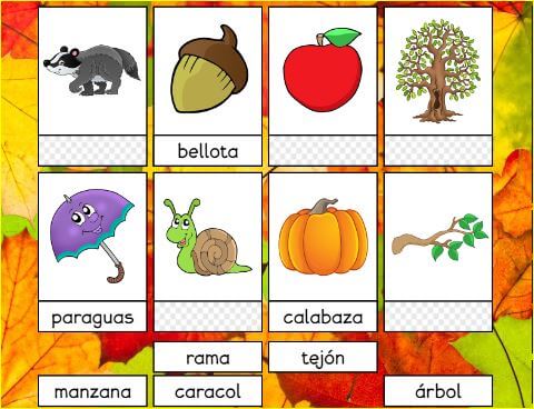 Jugando y aprendiendo juntos: Juegos interactivos de otoño