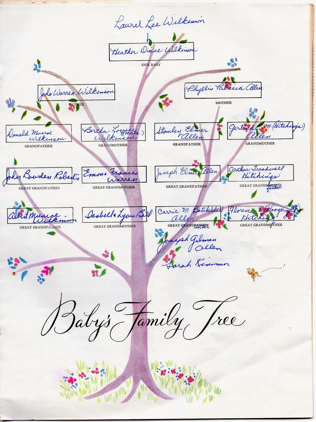 Nutfield Genealogy: My Baby Book