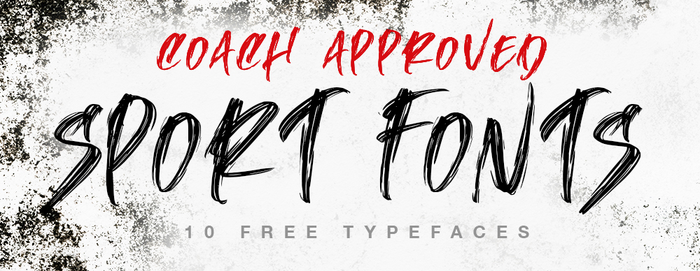 Coach Approved Free Sport Fonts