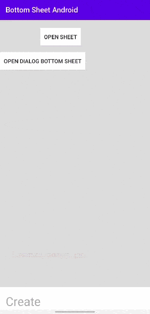 Bottom sheet in android | Android Tutorial 2020 Updated