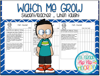 1st Grade Hip Hip Hooray!: Watch Me Grow