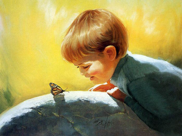 Beautiful Childhood Paintings by Donald Zolan - Fine Art and You