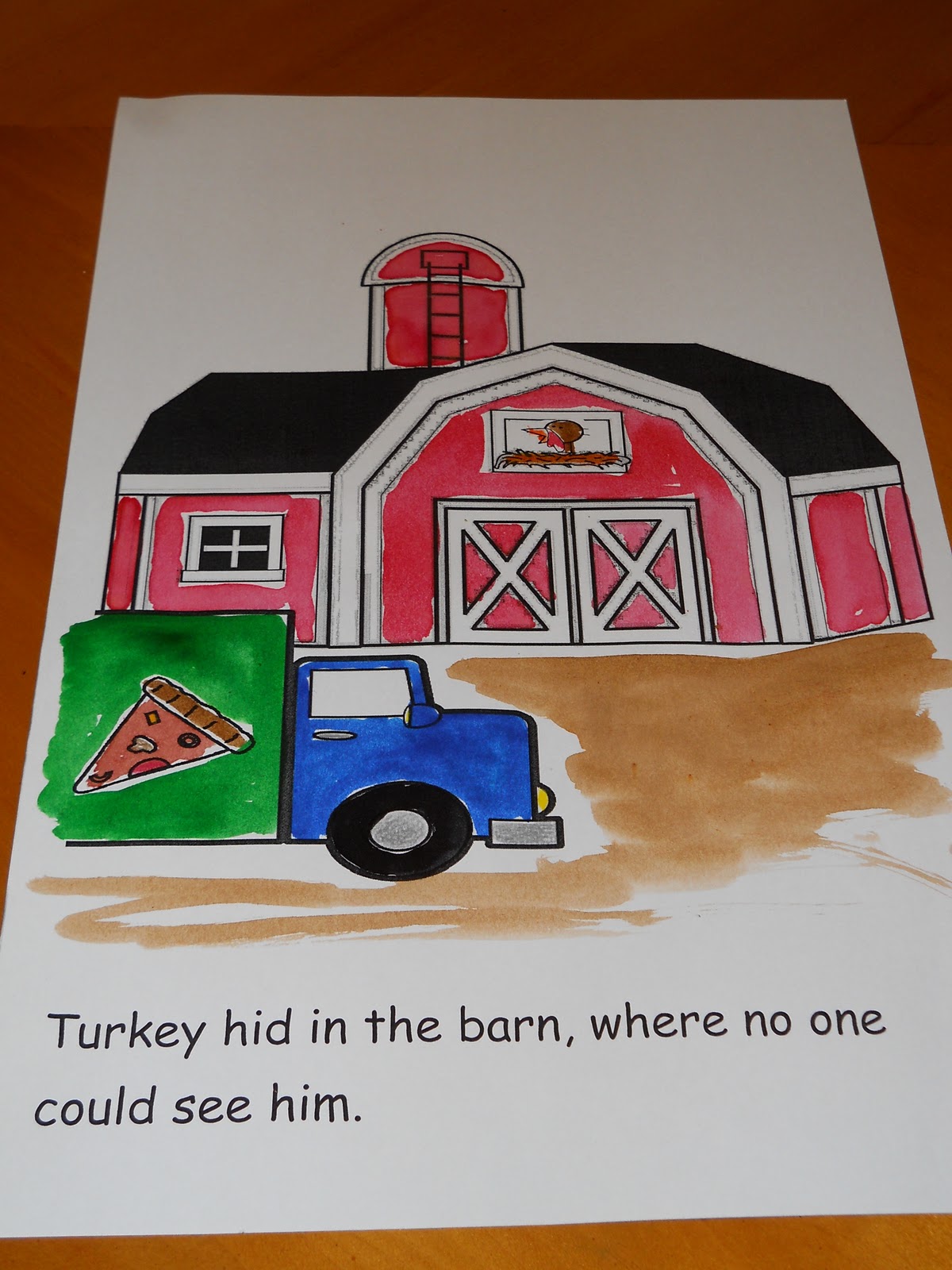 Learning and Teaching With Preschoolers: Lap Book to Big Book Turkey Time