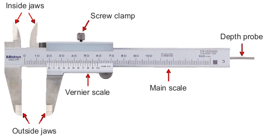 Modern Vernier Caliper - Electrical Blog