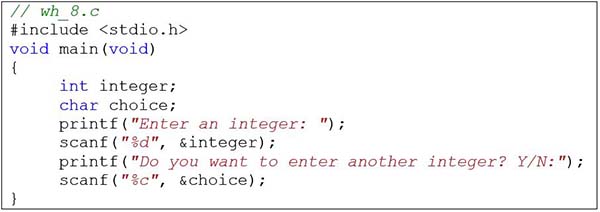 Scanf C Problem When I Enter A Value For One Scanf It Skips The Second Scanf Scanf C