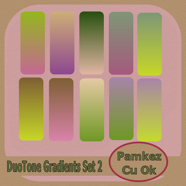 Pamkez: Free CU PSP DuoTone Gradients Set 2