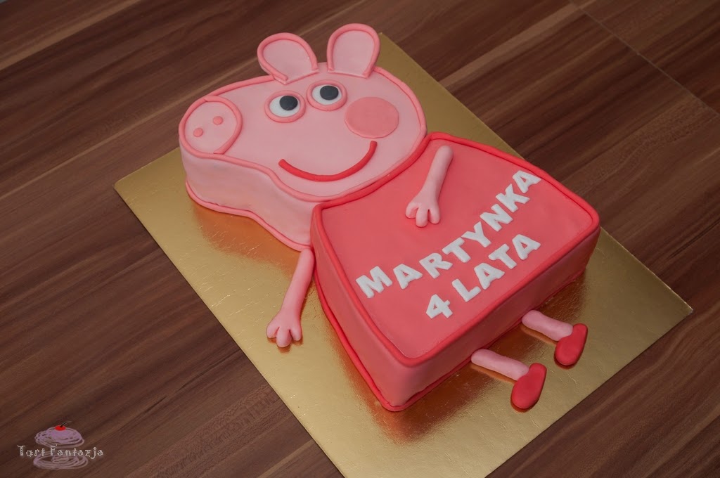 TORT FANTAZJA: Świnka Peppa