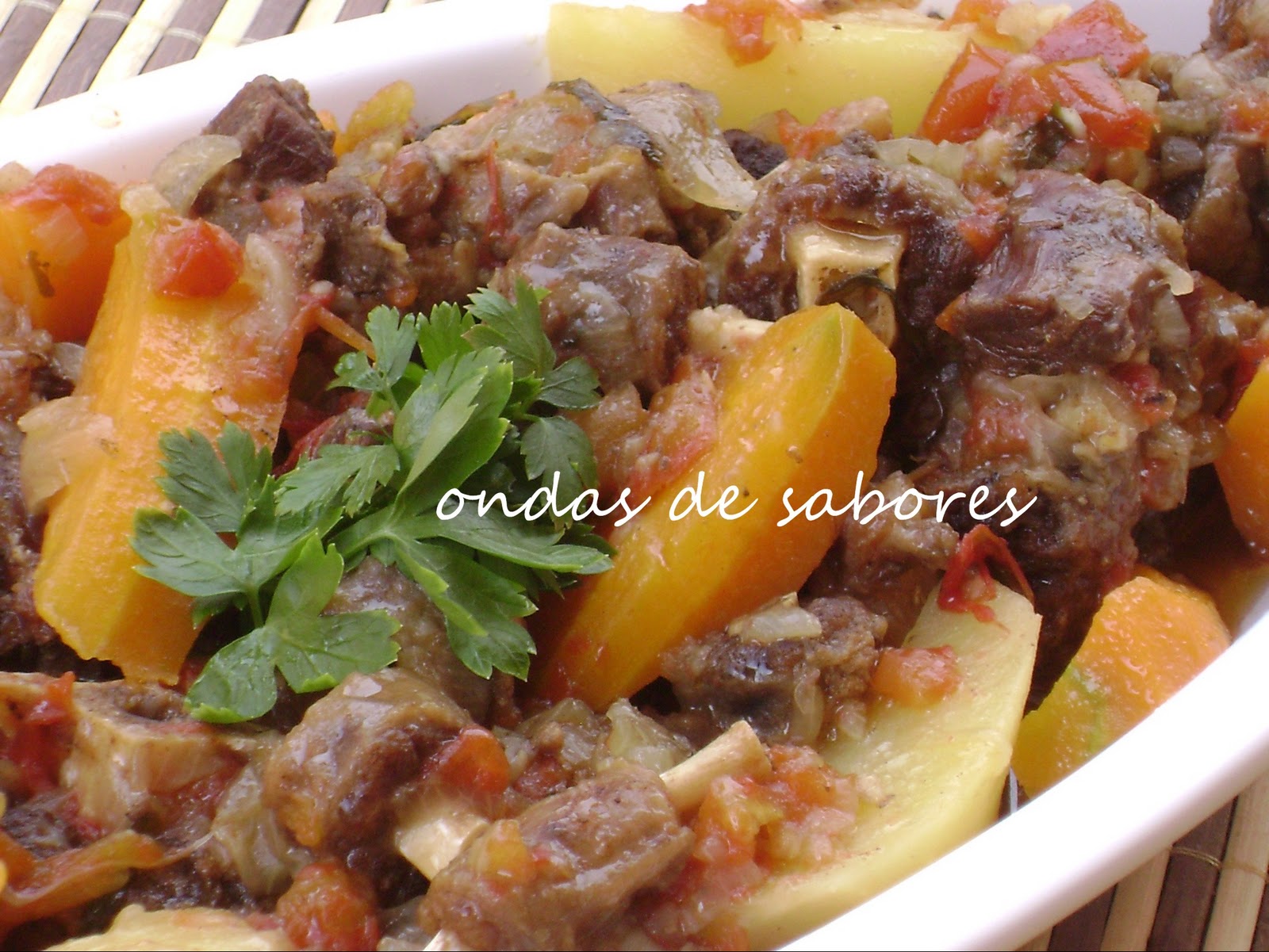 Ondas de Sabores: Rabada à Minha Moda