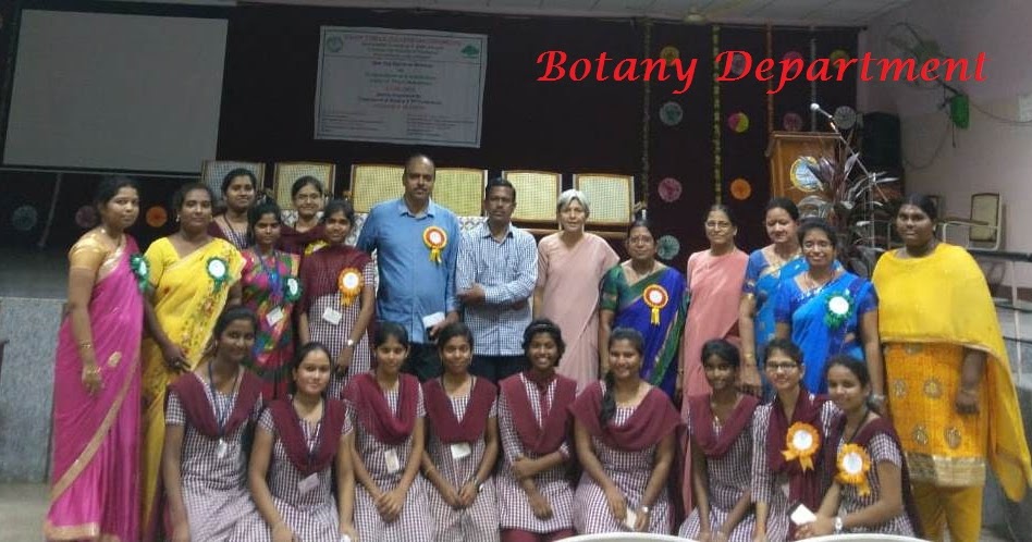 DEPARTMENT OF BOTANY: Department of Botany