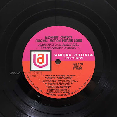 The Styrous® Viewfinder: 20,000 Vinyl LPs 95: Fred Neil ~ A Midnight Cowboy