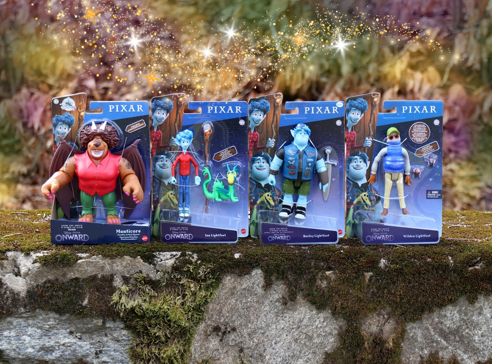 Dan the Pixar Fan: Onward 7" Action Figure Collection Review (by Mattel)