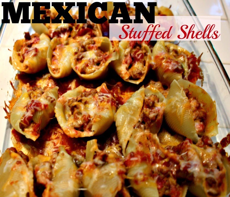 The Everyday Momma: Mexican Stuffed Shells {recipe}