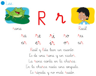 EL BLOG DE PRIMERO 2: LECTURA INTERACTIVA DE LA LETRA "R" (SONIDO FUERTE)