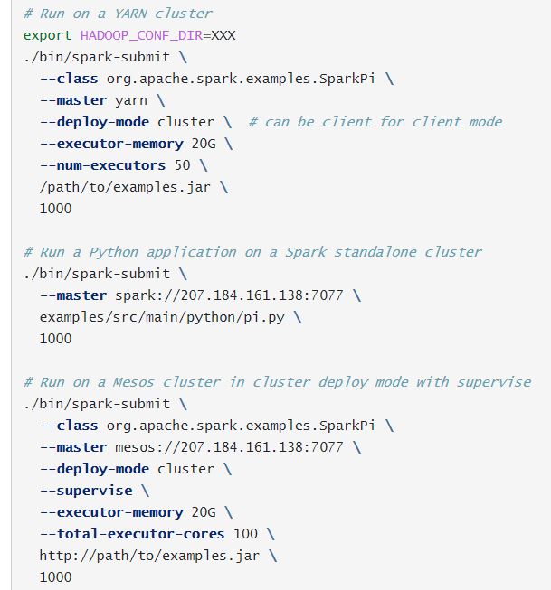 Despliegue de Aplicaciones Spark - Observatorio BI & Analytics