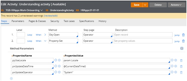 Pega Learnings: Understanding a Activity How it works