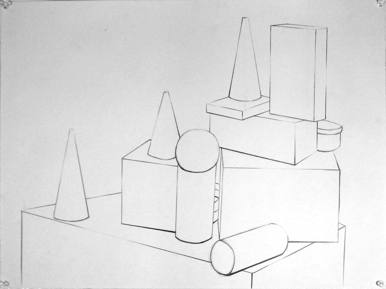 Bethel Intro To Drawing: In-Class Examples of Intuitive Perspective