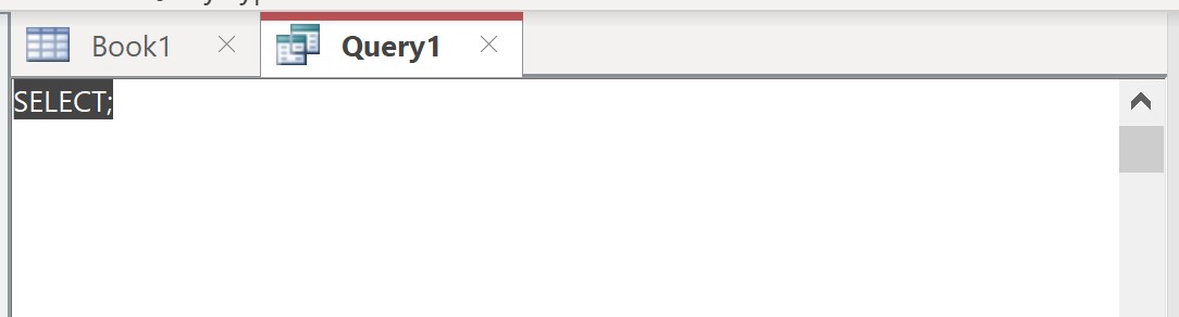 Hodentekhelp Can You Create A Query In Ms Access Using A Sql Statement