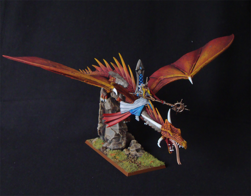 The Miniature Workshop: High Elf Lord on Dragon