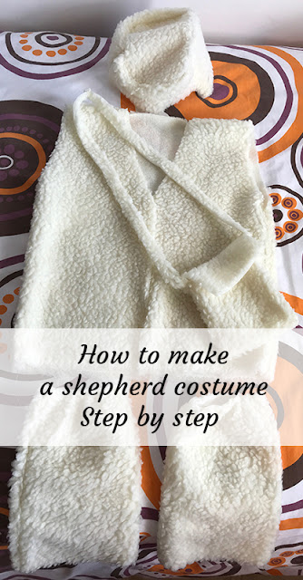 Making a shepherd costume in a record time