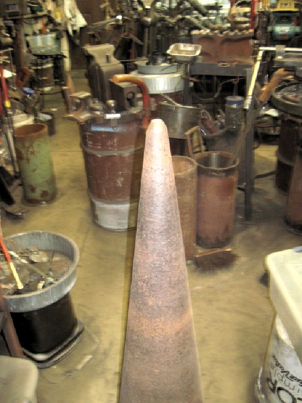 Persimmon Forge: Professional Blacksmithing: Cone Mandrel Sharp Cap