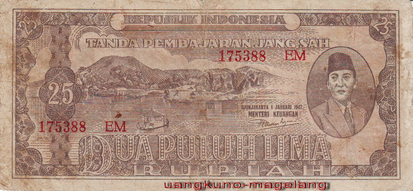 uangkuno-magelang: - Oeang Republik Indonesi (ORI)