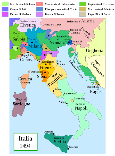 Italy in 1494