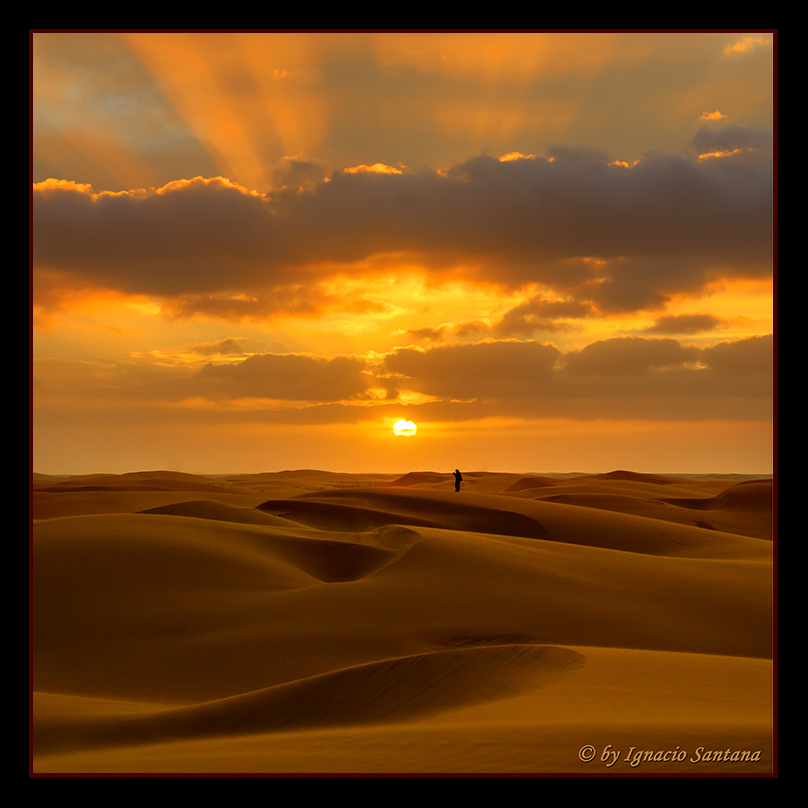 IgnacioSPhoto: Sahara Sunset (Sahara desert, 2014)