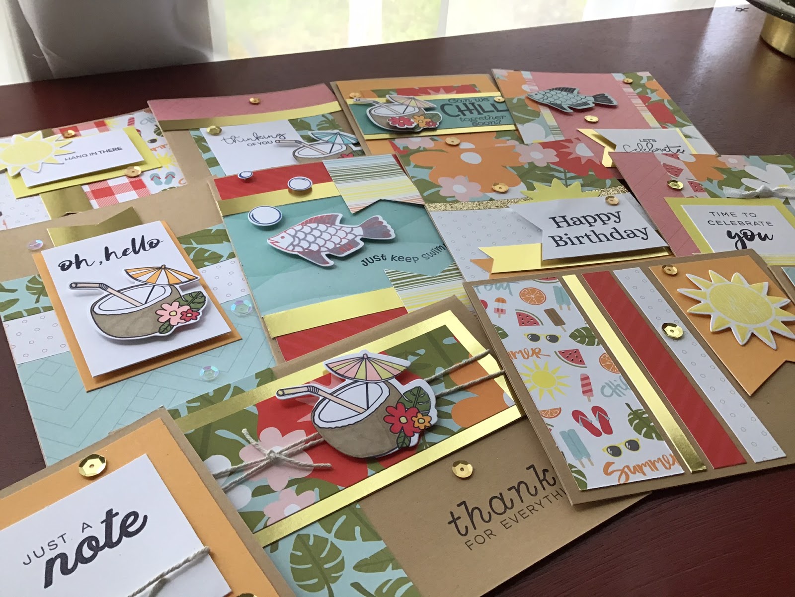 Summer Vibes 12 Card Kit